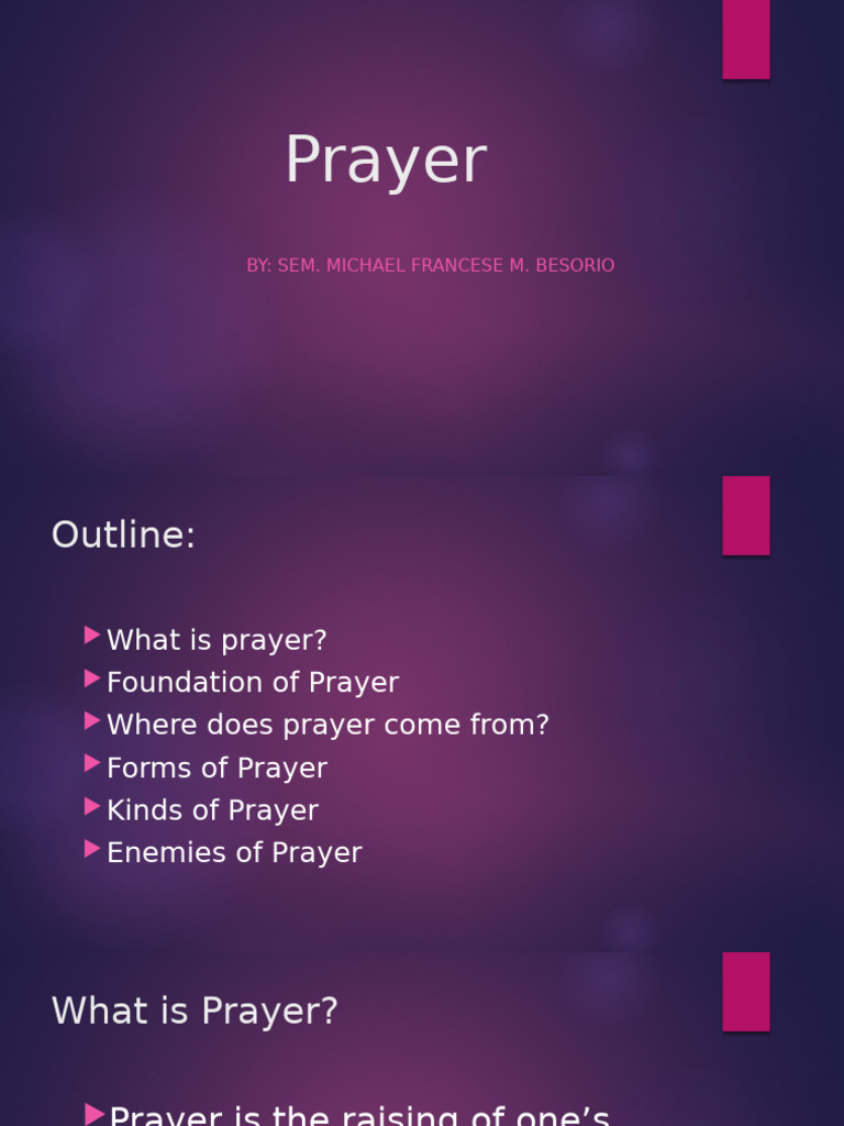 Prayer | PDF