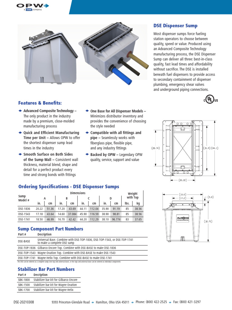 Dse Data Sheet | PDF