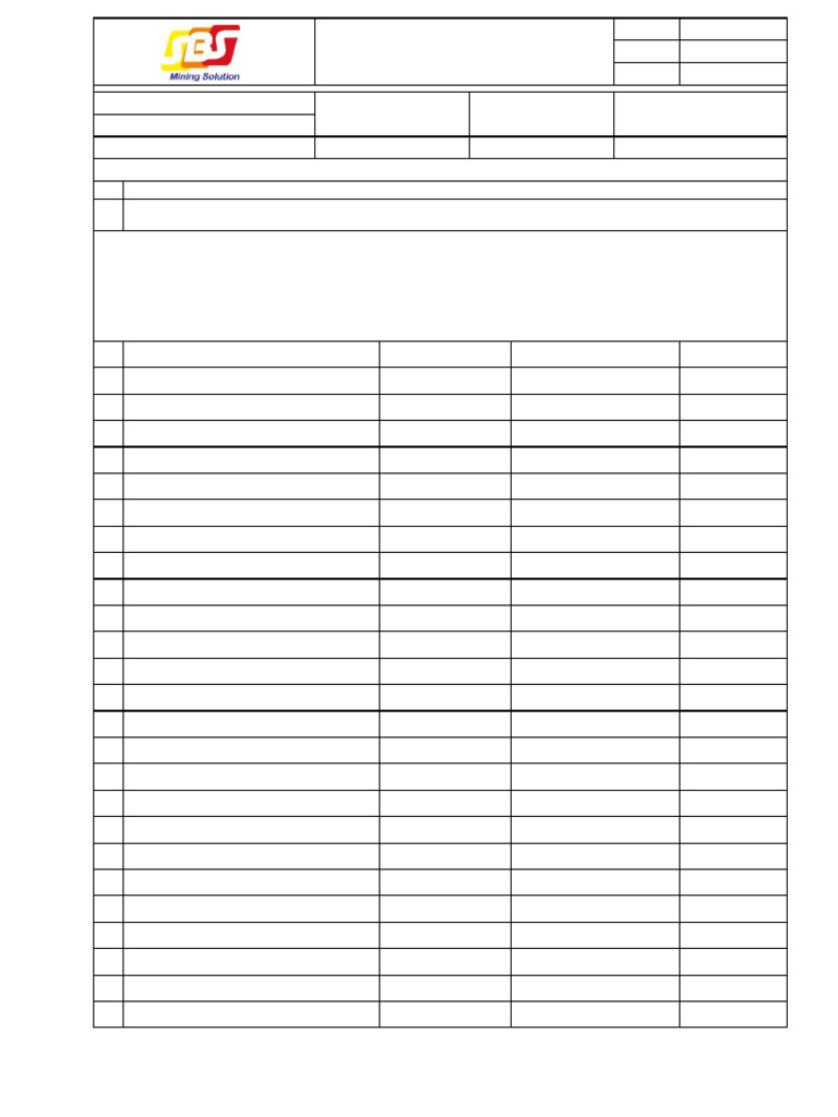 Form-26-001. Pengendalian Topik Keselamatan P5M Setiap Awal Shift | PDF