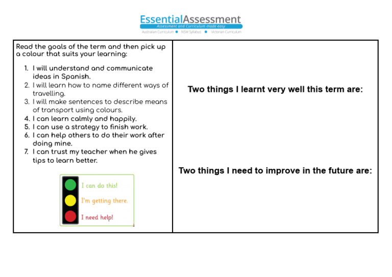 Essential Assessment Grade 3 Term 3 | PDF | Career & Growth