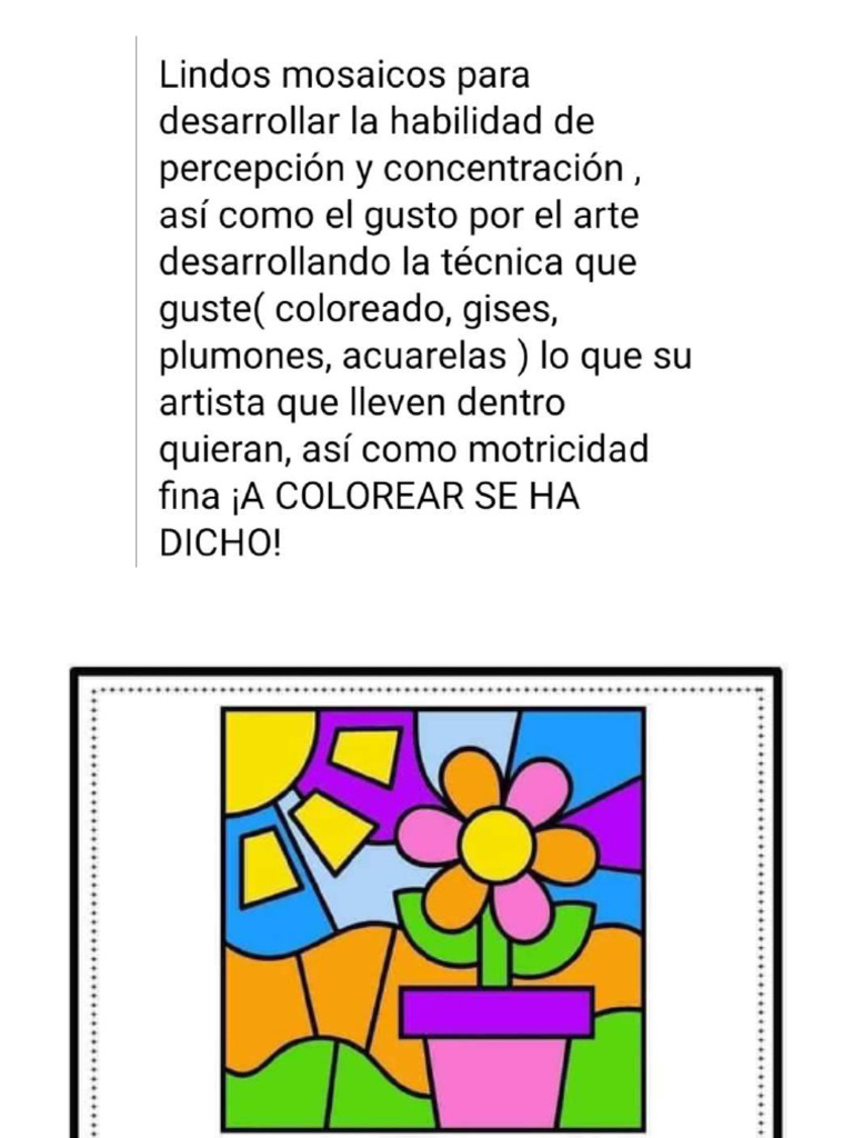 Mosaicos para Iluminar | PDF