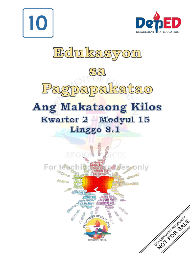 EsP 10 Q2 Modyul 15 | PDF