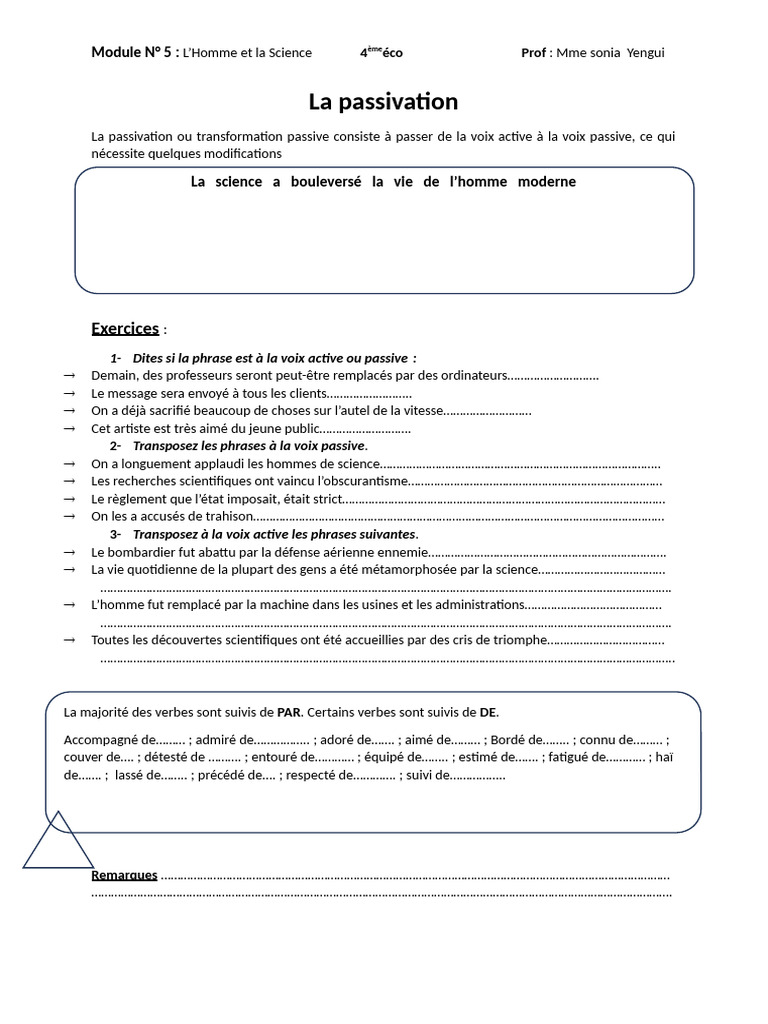 La Passivation Bac Écp 20254 | PDF