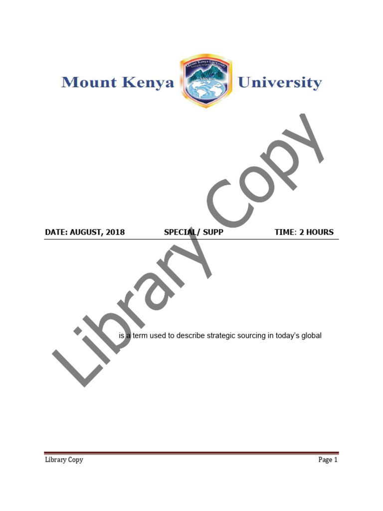 Strategic Suppl Chain Management Reg Supp | PDF