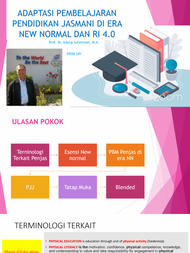 Adaptasi Pembelajaran PJOK Di Era New Normal | PDF