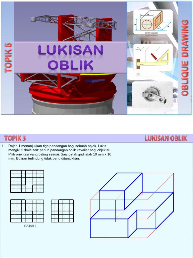Chapter 5 - Oblique Drawing | PDF