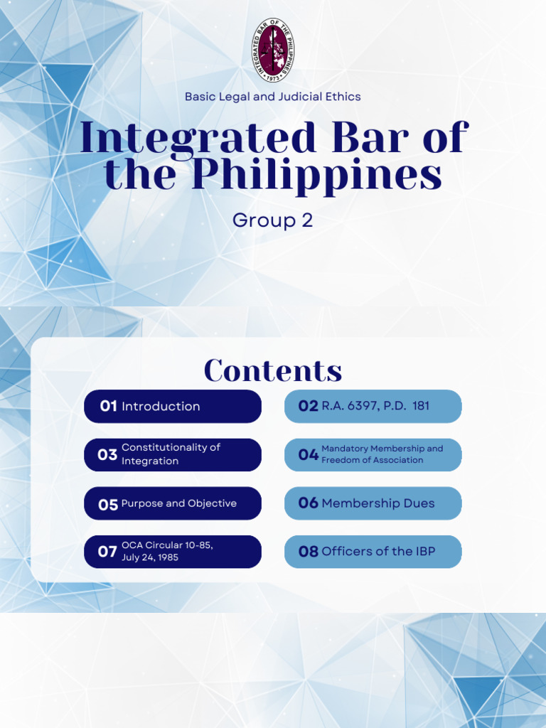 Integrated Bar of the Philippines | PDF