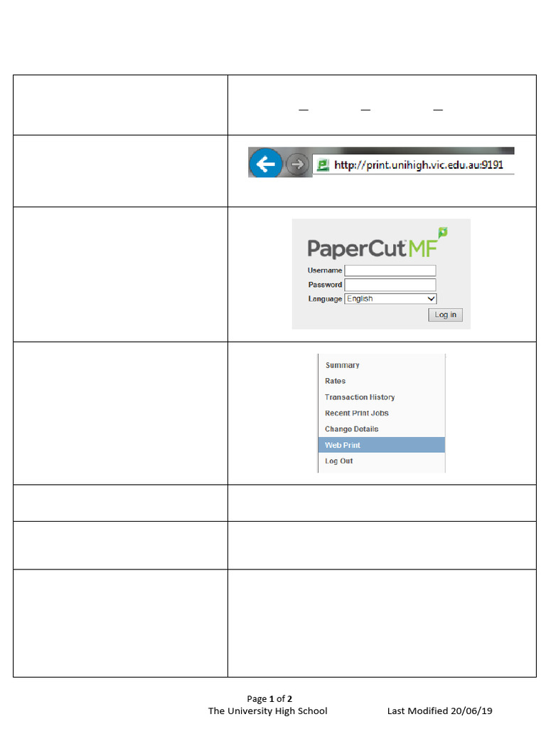 How To Web Print | PDF | Business | Computers