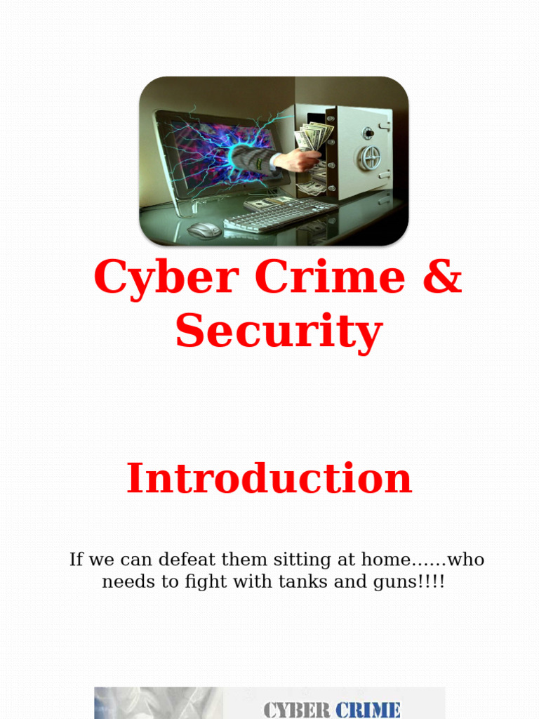 23 - CYBER CRIME & SECURITY | PDF