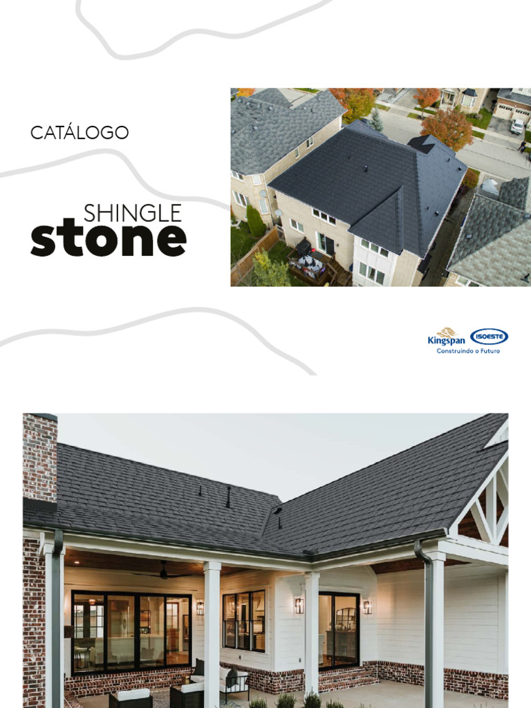 Kingspan Isoeste Catálogo Shingle Stone PT BR | PDF