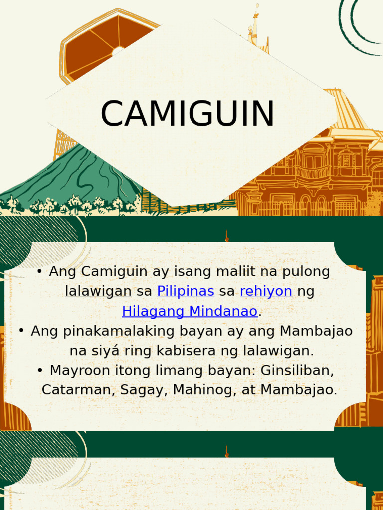 CAMIGUIN | PDF | Languages Of Southeast Asia | Languages Of Asia