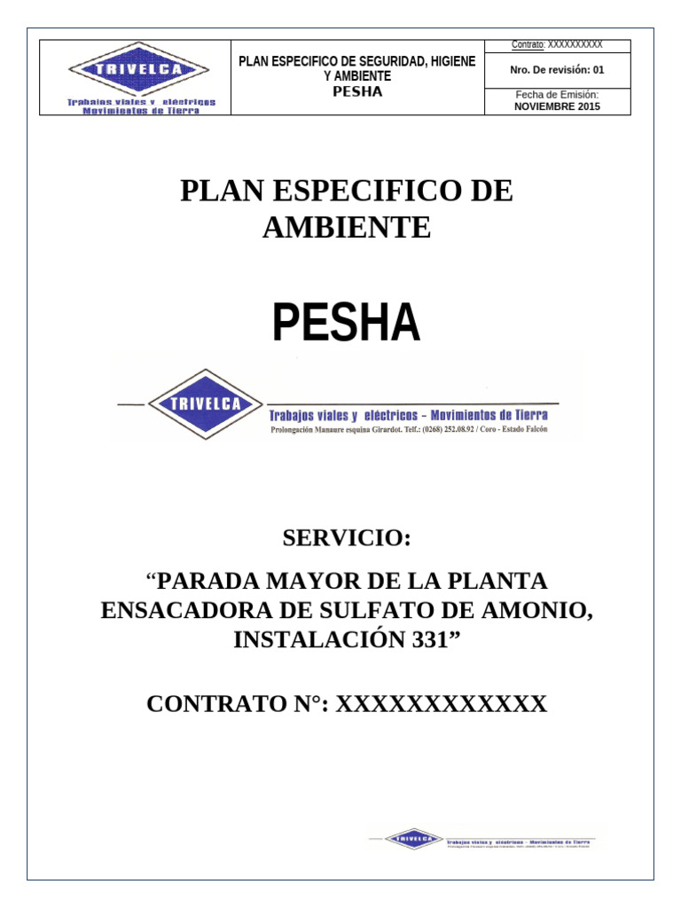 PESHA Ambiente | PDF