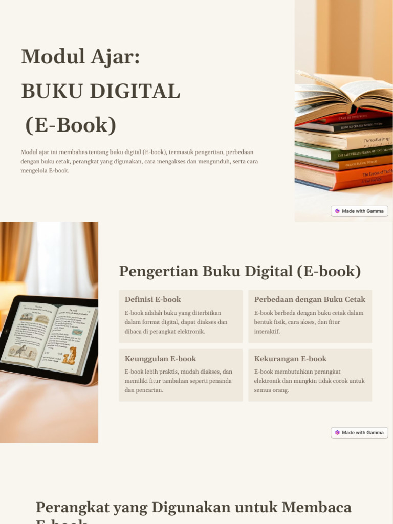 Panduan Lengkap E-Book dan Aplikasi | PDF | Online Services | Mobile ...