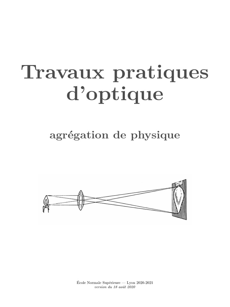 Optique 2021 | PDF