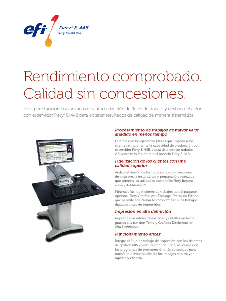 Efi Fiery Ricoh E44b 11 Ds Es Es | PDF