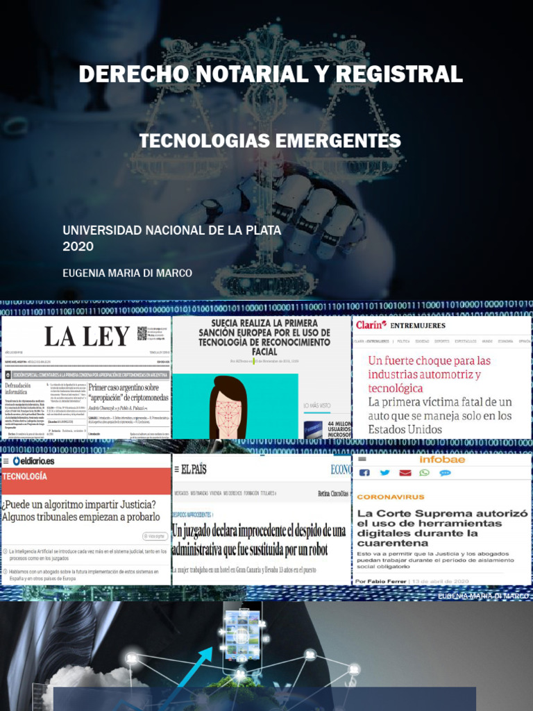 Derecho Notarial y Registral - Documento Notarial Digital + Firma ...