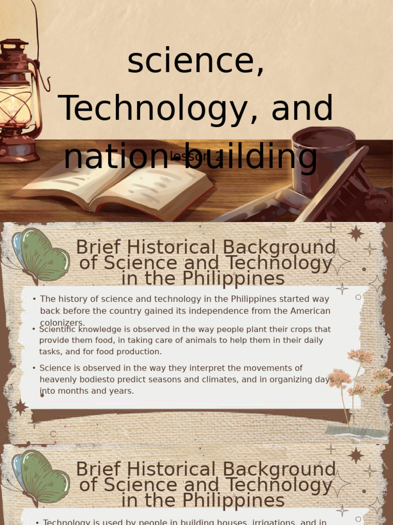 Lesson 2: Science and Technology On Nation Building | PDF