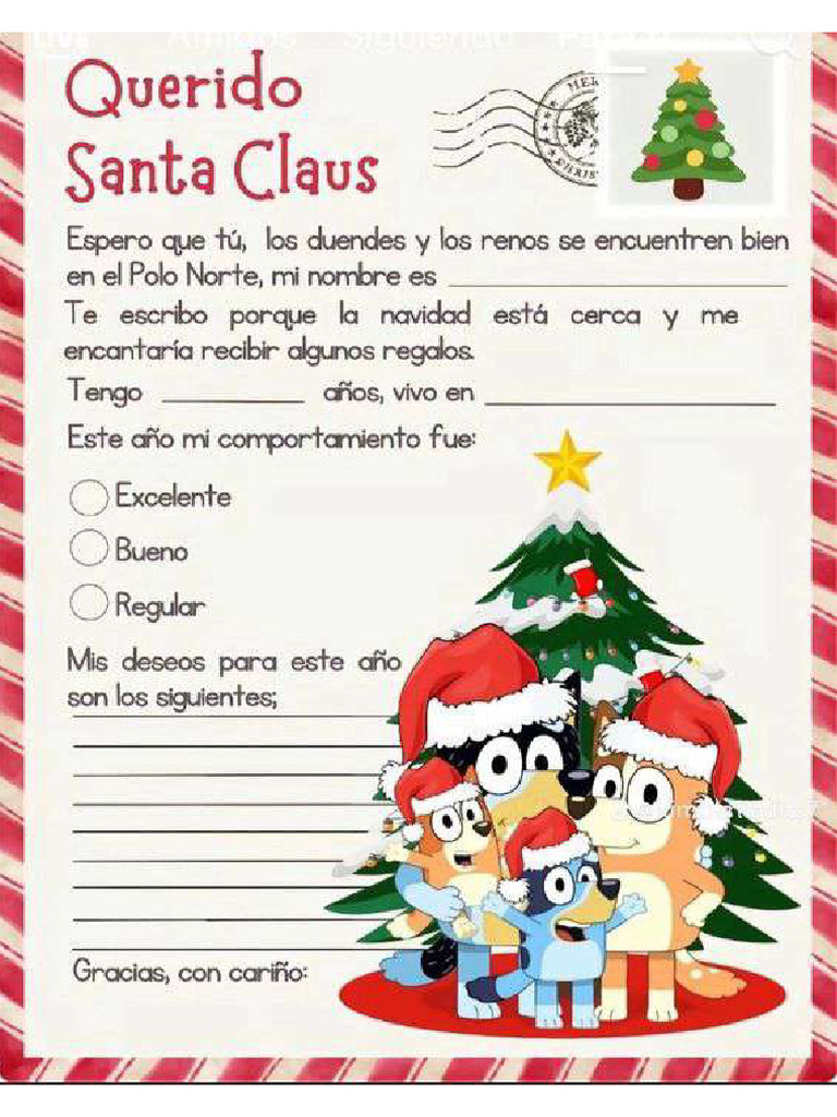 Carta A Santa | PDF