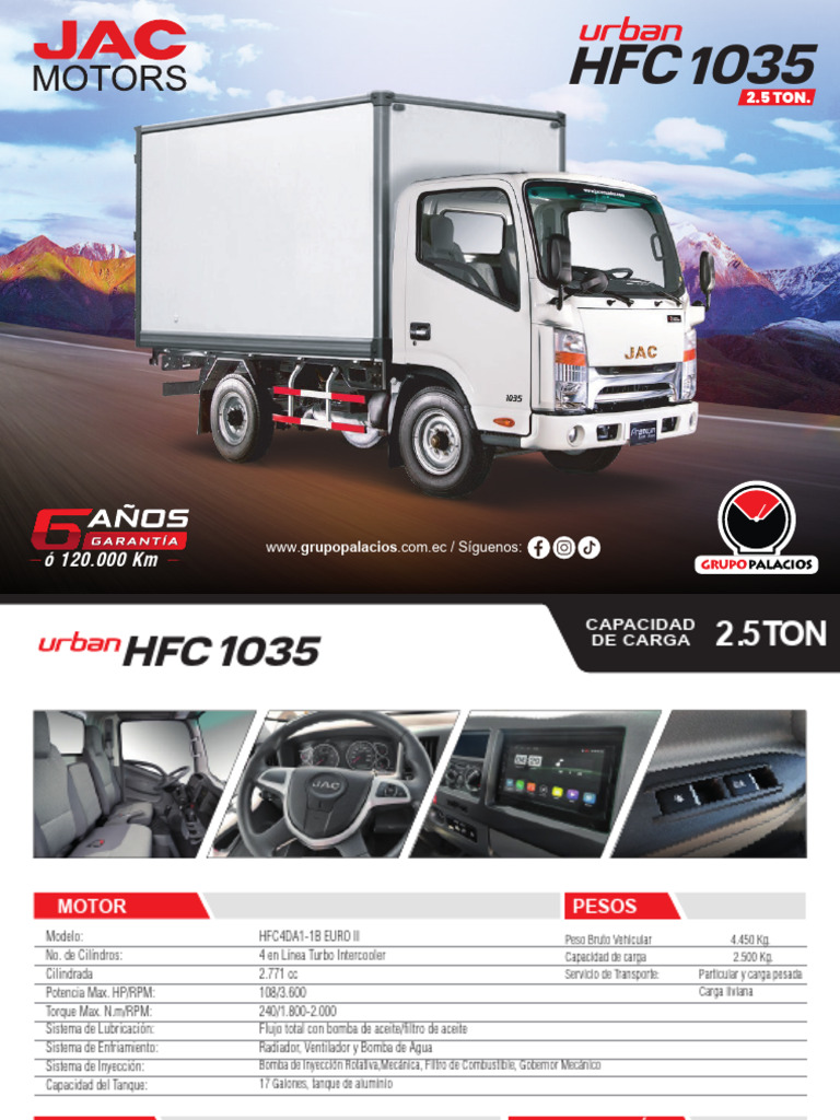 Ficha Jac 1035 | PDF