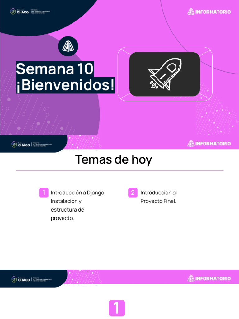 Clase 17 - Intro Django + Proyecto Final | PDF