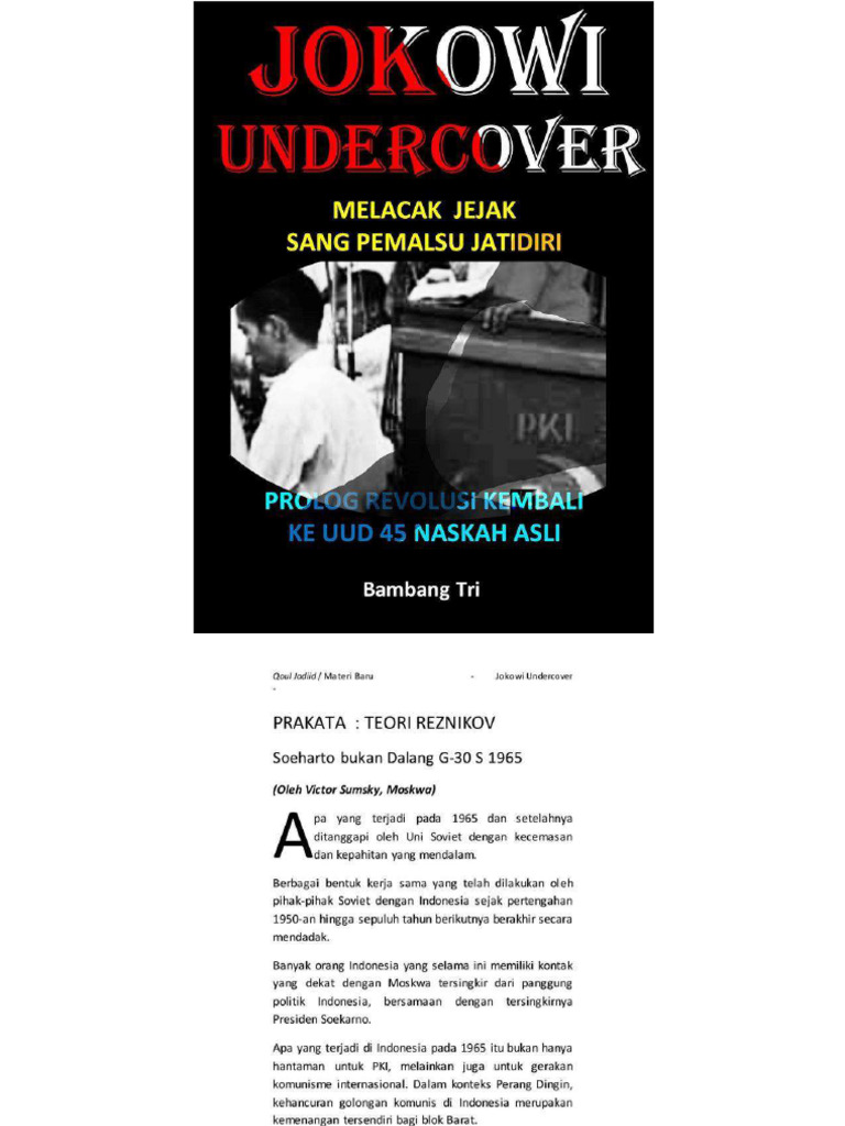 Jokowi Undercover (PDFDrive) - Compressed | PDF