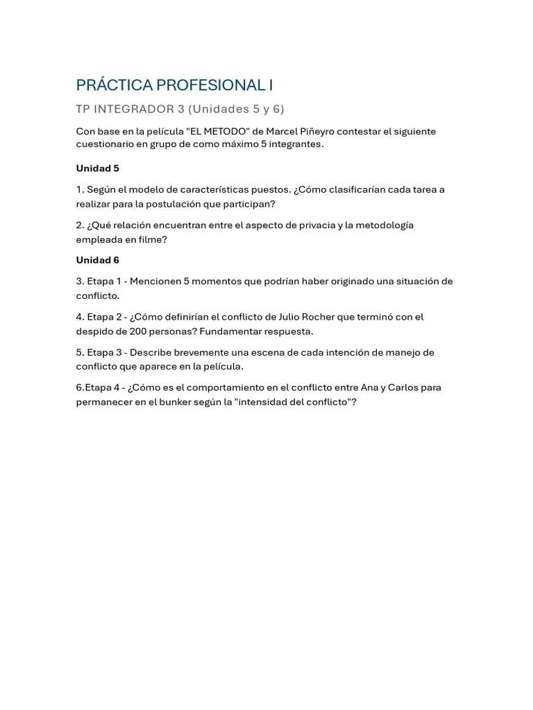 TP Integrador 3 | PDF
