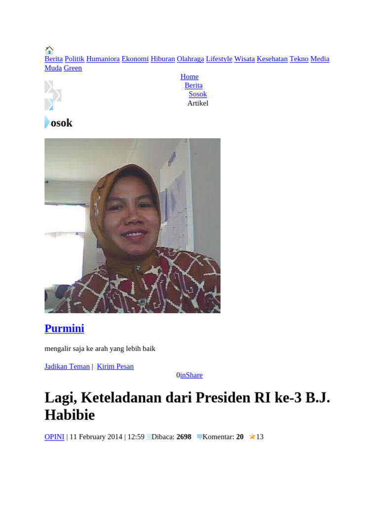 teladan bj habibie | PDF