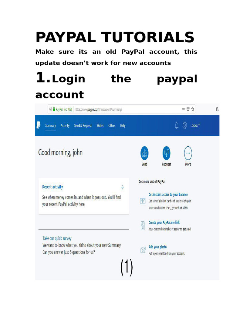 Paypal Tutorial | PDF