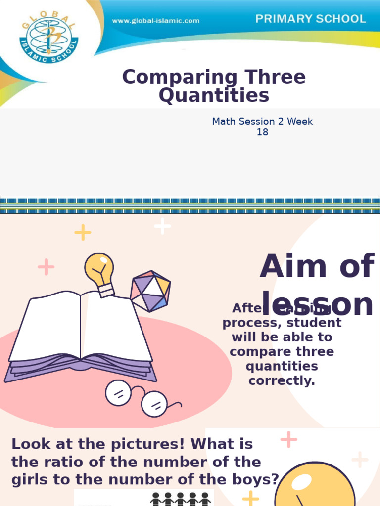 Math Sesi 2 Comparing Three Quantities | PDF | Ratio | Mathematics