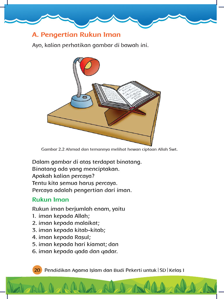 LKS Rukun Iman Kelas 1 | PDF