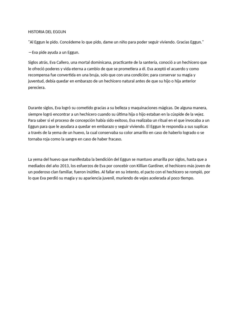 historia de los eggun | PDF
