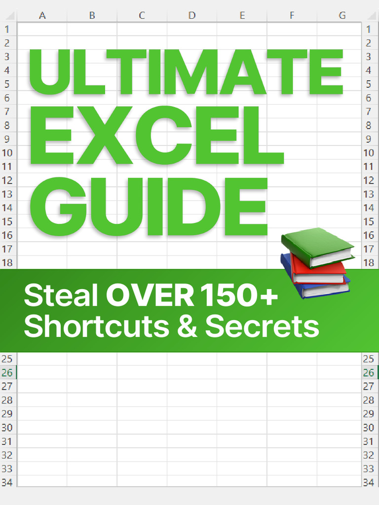 NEW 150 Excel Shortcuts Guide | PDF