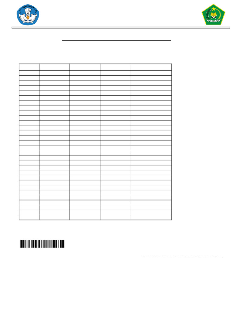 Absen Sept Nico | PDF