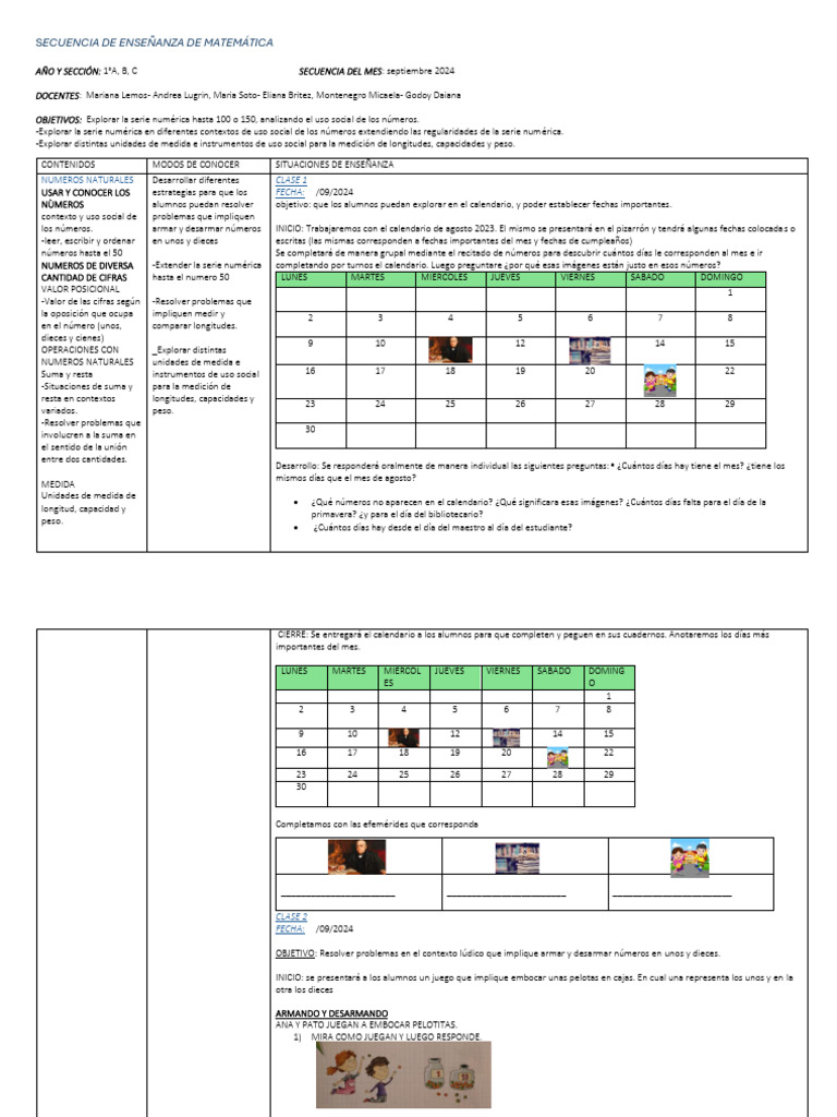 SEC. MAT 1°SEP 2024 Terminado | PDF