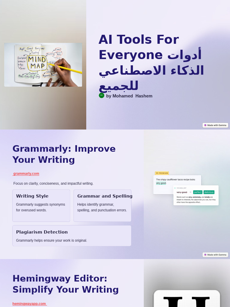 AI Tools For Everyone Adwat Althkaa Alastnaay Lljmya | PDF