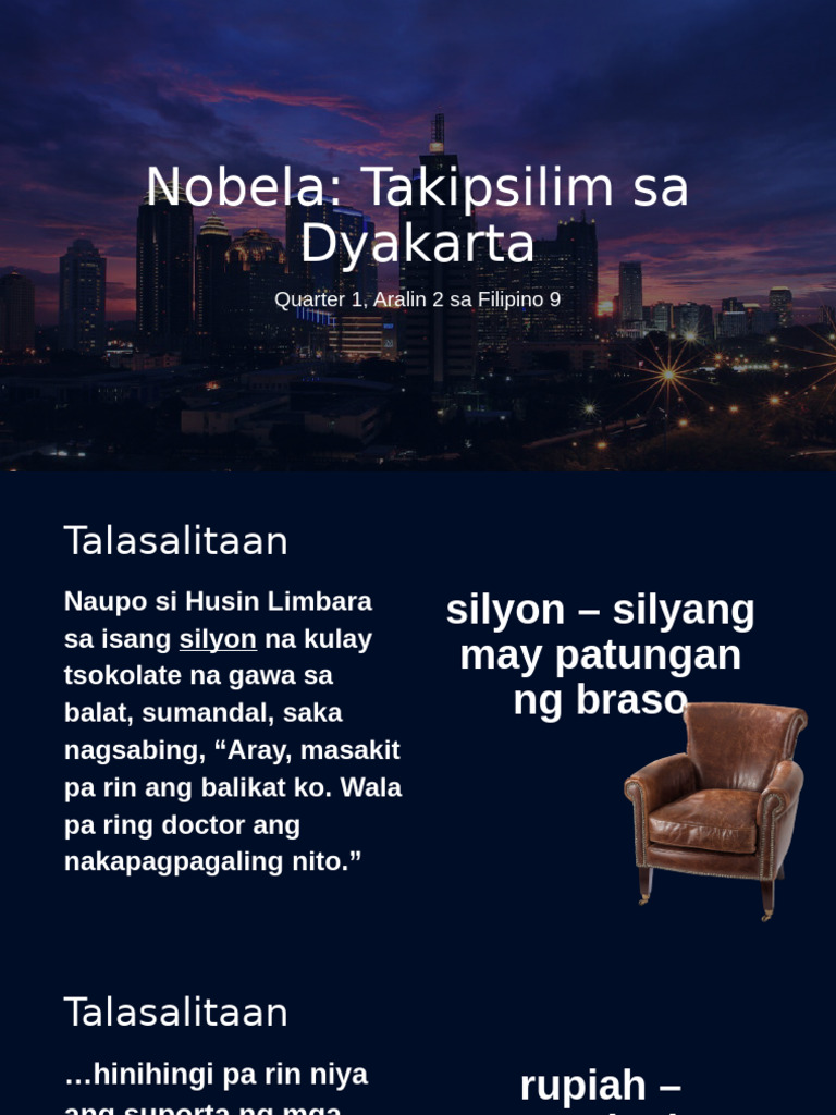 FIL9 Q1 Nobela | PDF