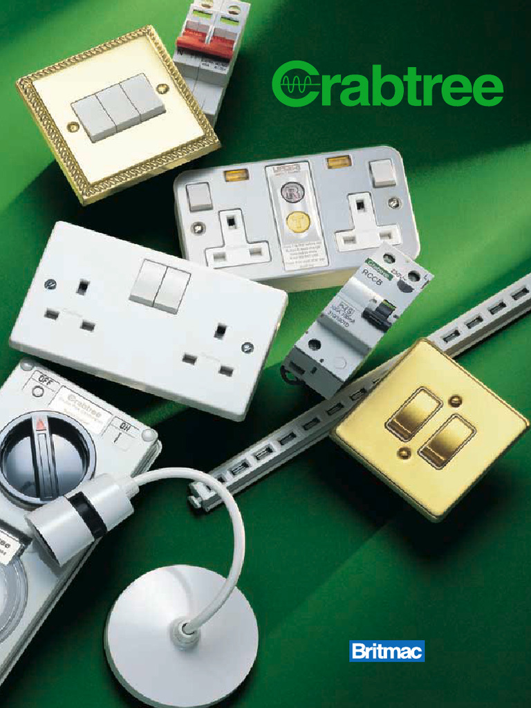 Crabtree Wiring Accessories Catalogue | PDF | Ac Power Plugs And ...