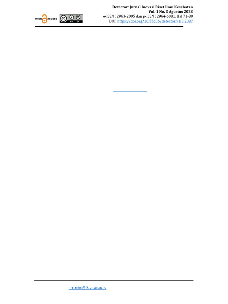 Tingkat Stres Dan Derajat Keparahan Acne Vulgaris Pada Siswa Kelas Iii ...