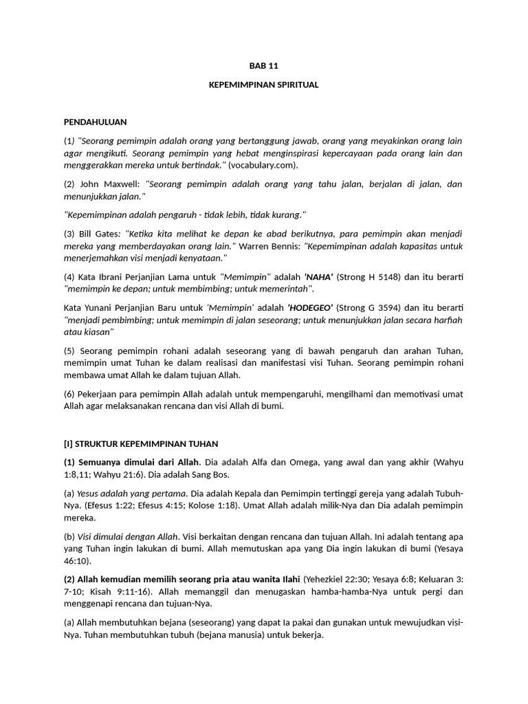 Gman Som Bab 11 (BHS) | PDF