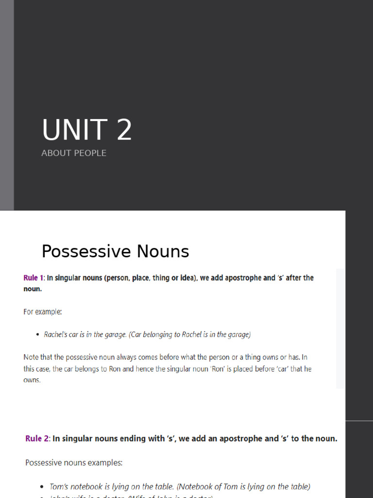 UNIT 2 | PDF
