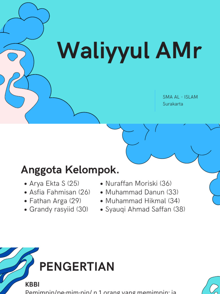 Hadist Waliyyul Amr | PDF