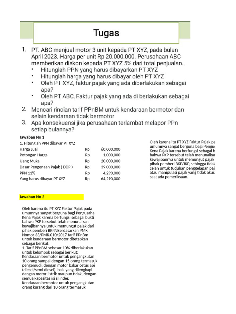 Ismi Firda Aulia - 11211738 - Tugas Perpajakan | PDF