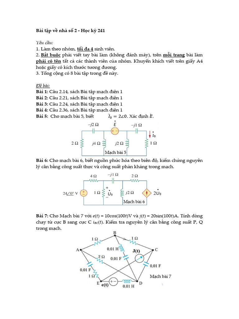 BTVN - 2 - Gi I Tích M CH | PDF