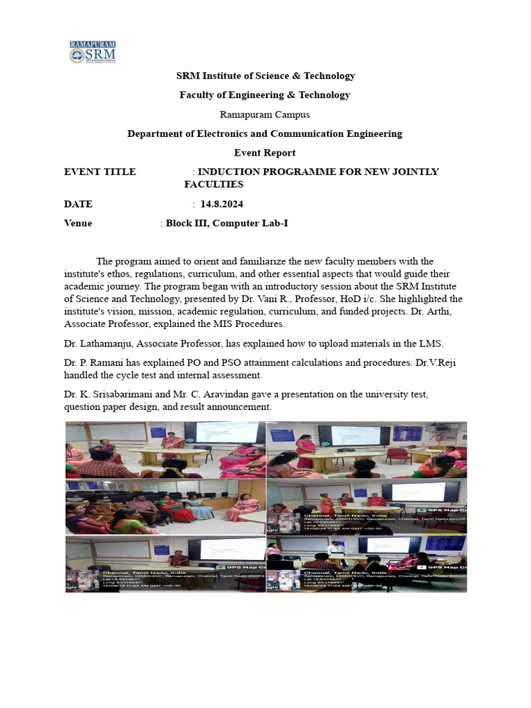 Faculty Orientation Program | PDF