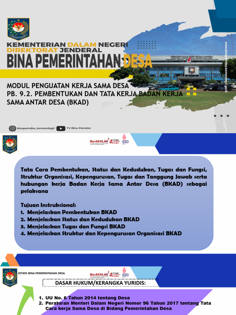 SPB 2.3 - 2 Pembentukan Dan Tata Kerja BKAD | PDF
