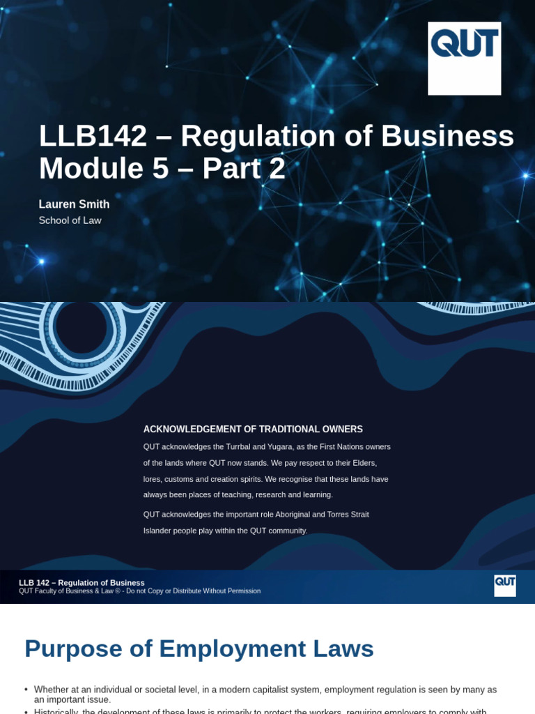 LLB142 Module 5 Lecture Podcast Part 2 Student | PDF