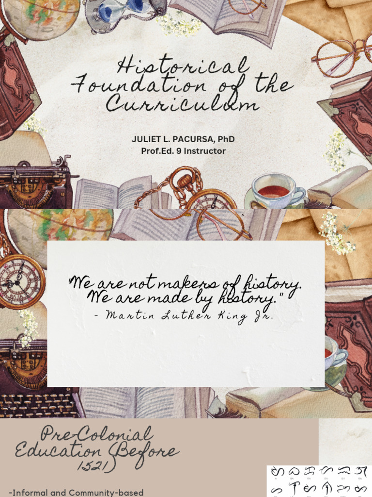 Historical Foundation | PDF