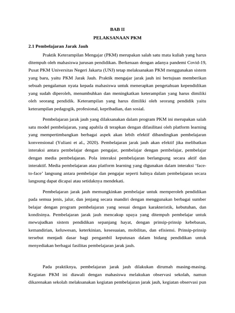 BAB II - Laporan Akhir | PDF