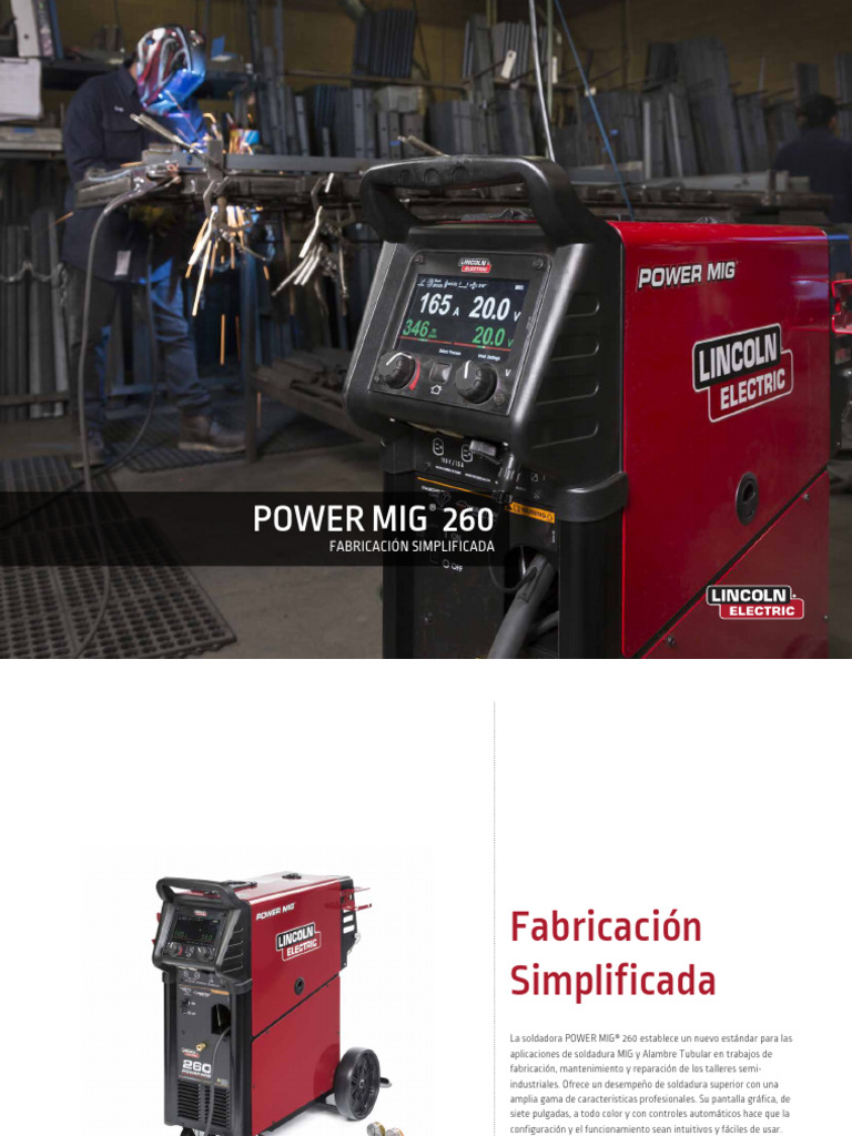 e756_Power_MIG_260_mx | PDF