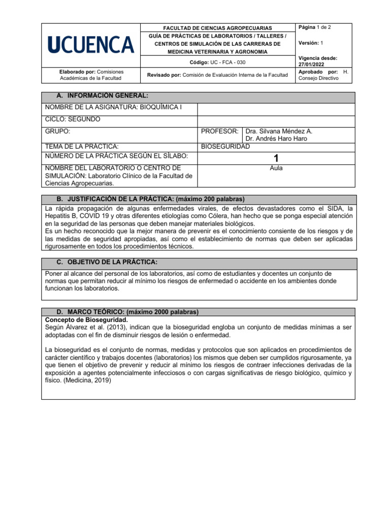 1. GP. Nro 1. BIOSEGURIDAD-signed | PDF